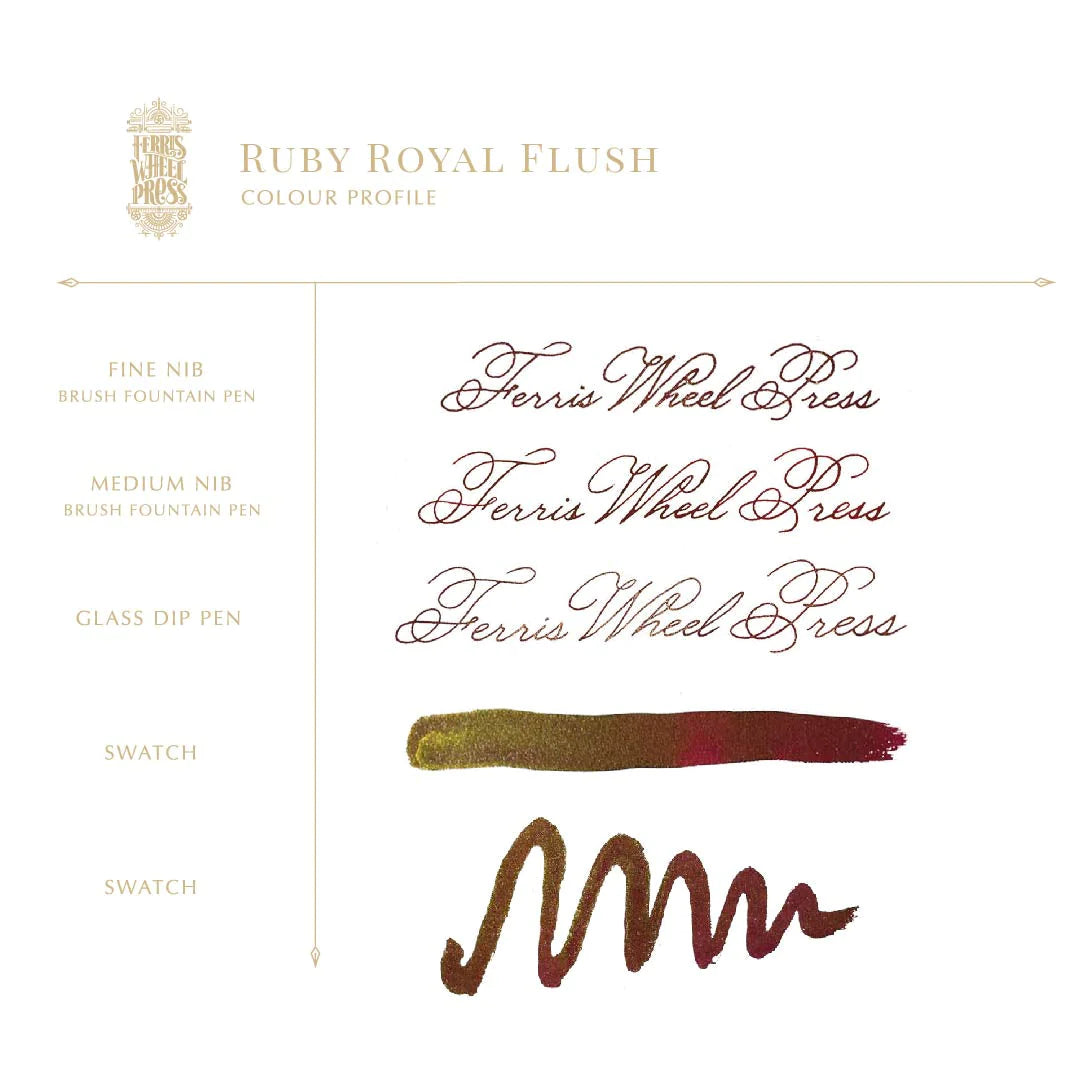 Tinta “Ruby Royal Flush” - 20 ml – Rosé